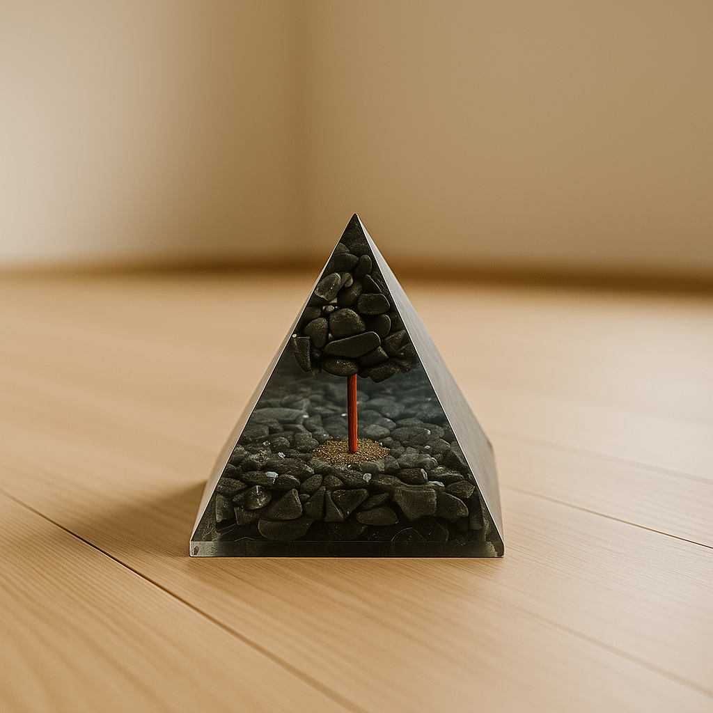 PYRITE TREE PYRAMID– malyam